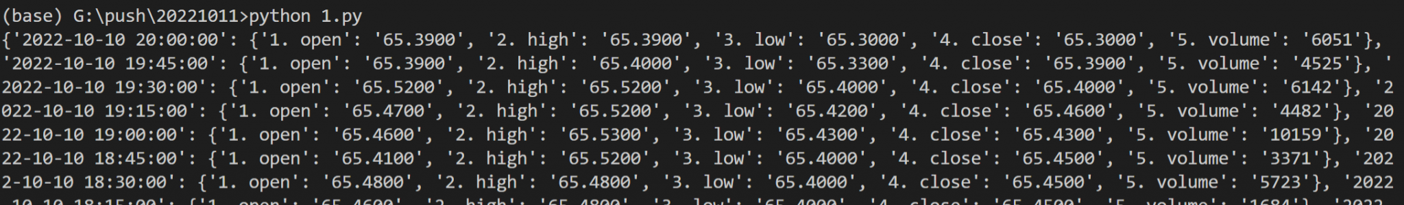 Alpha Vantage 获取实时美股及数字货币数据-Python 实用宝典