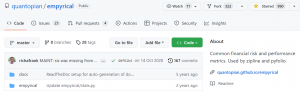 Empyrical 教你Python一行代码计算量化投资风险指标-Python 实用宝典